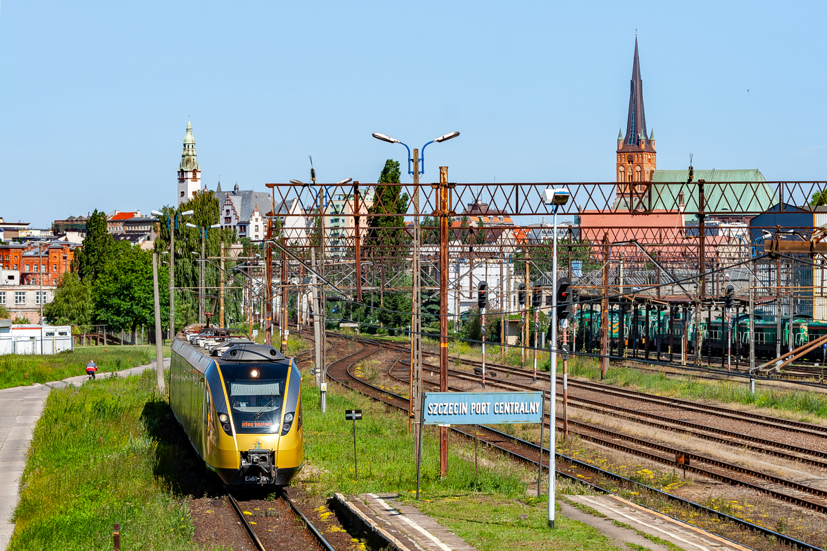 Newag 14WE „Pociąg Papieski” EN61-01 – Historia Transportu Publicznego