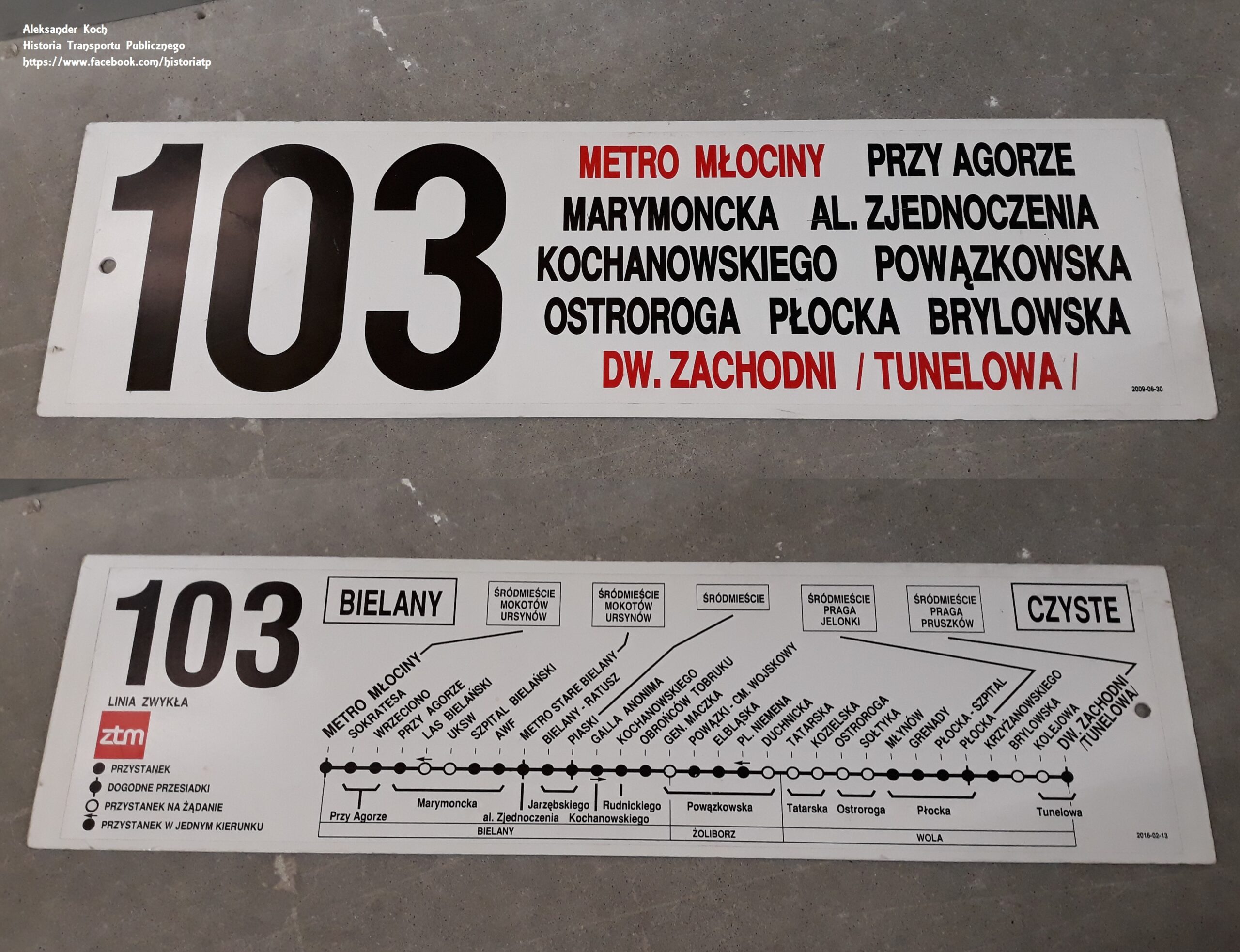 „103” – likwidacje, reaktywacje… – Historia Transportu Publicznego